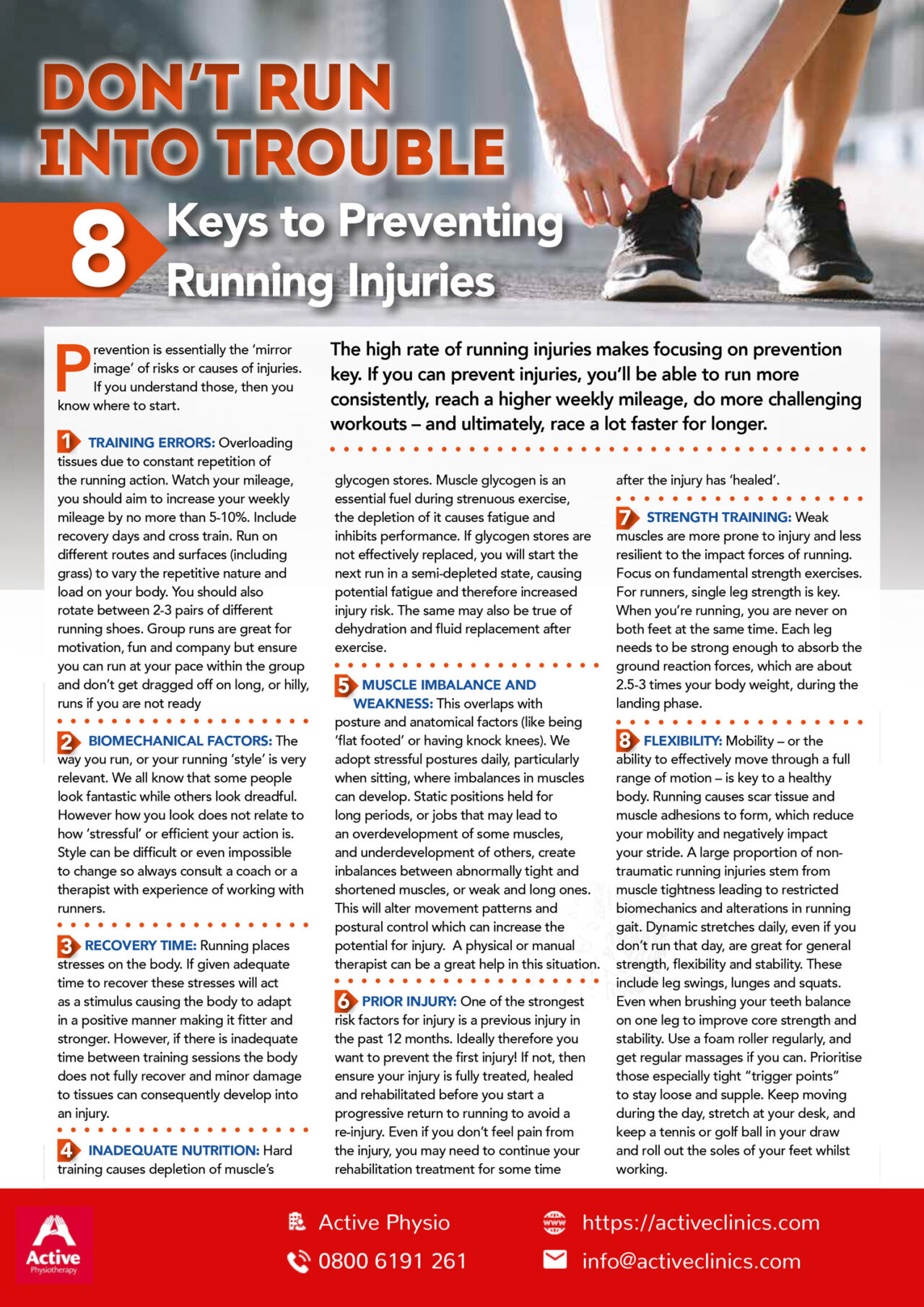 Running Injury Prevention: 8 Keys to Preventing Running Injuries ...